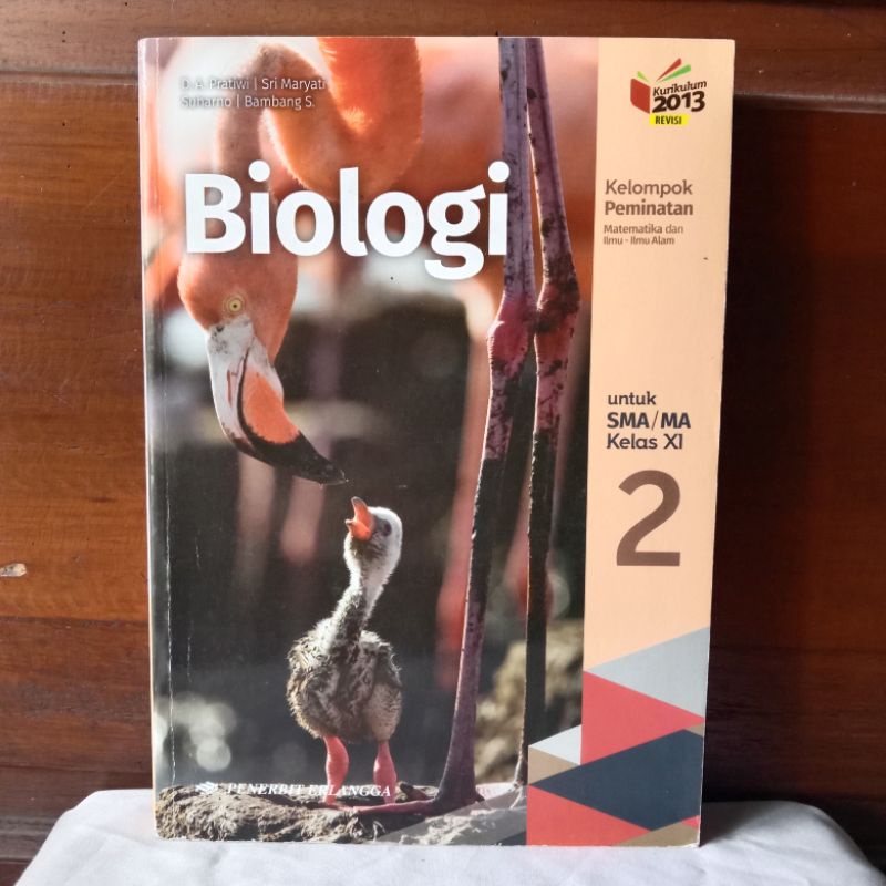 Jual BIOLOGI UNTUK SMA/MA KELAS XI JILID 2 oleh D.A. PRATIWI, DKK. | Shopee Indonesia