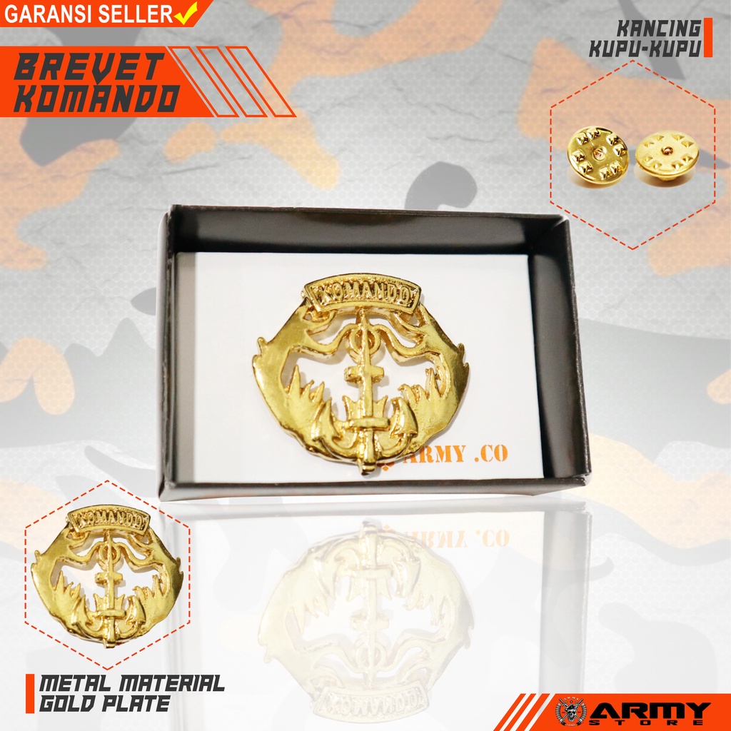 Jual brevet wing emblem komando AD | Shopee Indonesia