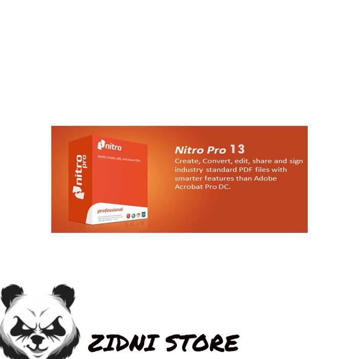 Jual SOFTWARE APLIKASI SWA963 PC NITRO PRO 13 | Shopee Indonesia