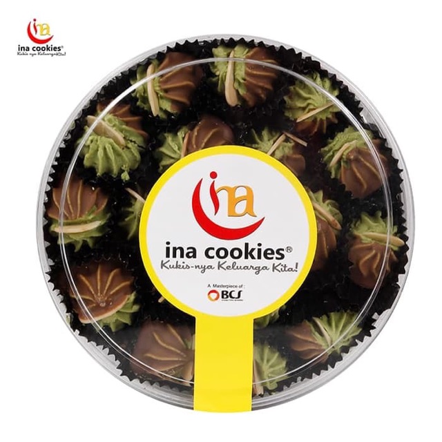 Jual Ina cookies almond greentea | Shopee Indonesia