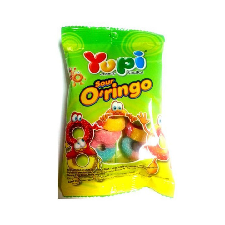 Jual Yupi Permen Sour ORingo 45 gr | Shopee Indonesia