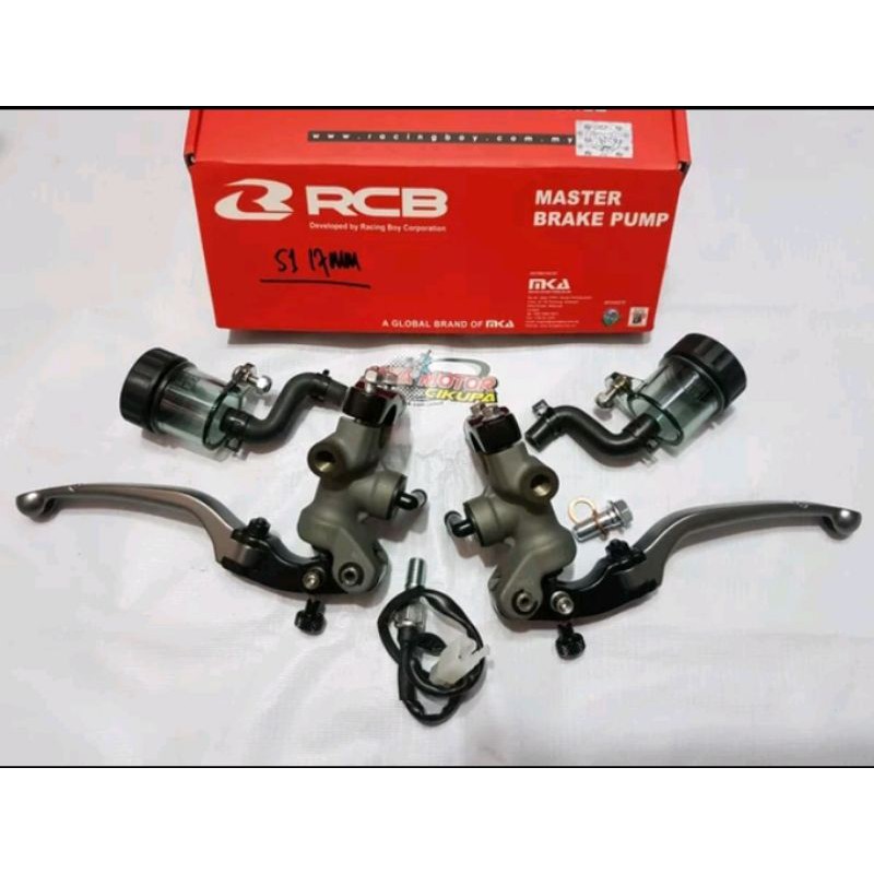 Jual Master rem Forged RCB S1 17mm 1set kanan kiri Nmax Xmax PCX warna ...
