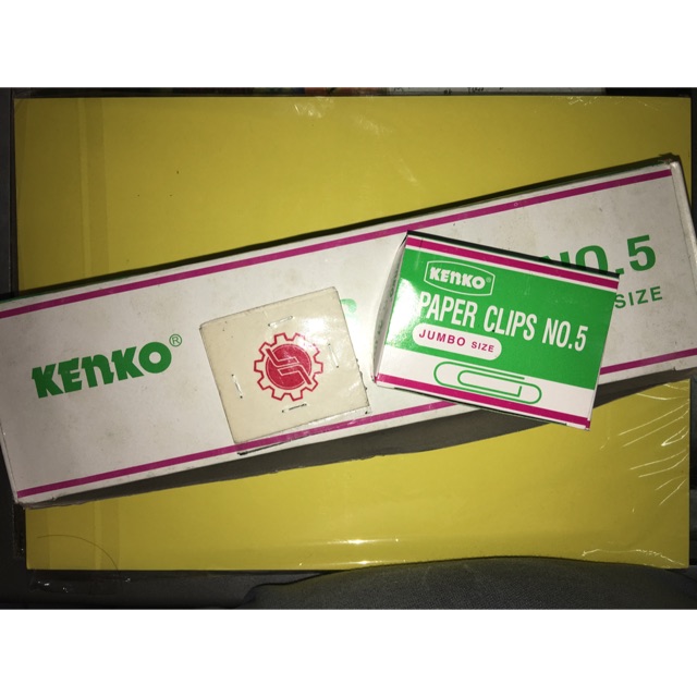 Jual Trigonal Clips No 5 Kenko ( paper clip ) | Shopee Indonesia