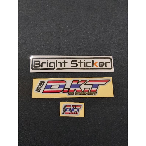 Jual STICKER DKT THAILAND BESAR DAN KECIL PRINCUTT | Shopee Indonesia