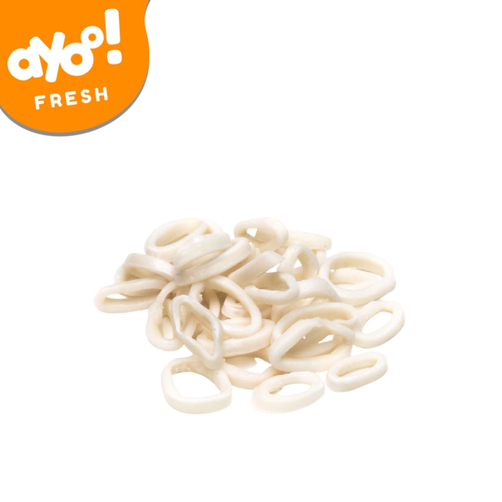 Jual Cumi Ring /Squid Calamari 500 g Pack | Shopee Indonesia