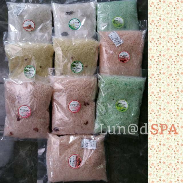 Jual BATH SALT ( GARAM MANDI SPA) KILOAN , Bathsalt | Shopee Indonesia