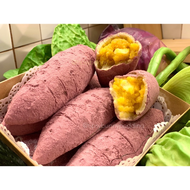 Jual Korean sweet potato bread / roti ubi korea dengan keju / melted ...