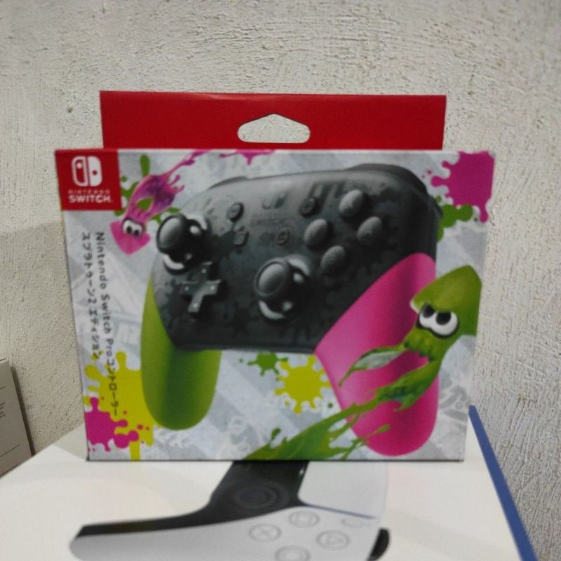 Jual NINTENDO SWITCH PRO CONTROLLER SPLATOON 2 EDITION | Shopee Indonesia