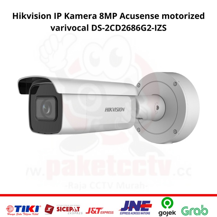 Jual Hikvision IP Camera DS-2CD2686G2-IZS 8MP Acusense motorized varivocal | Shopee Indonesia