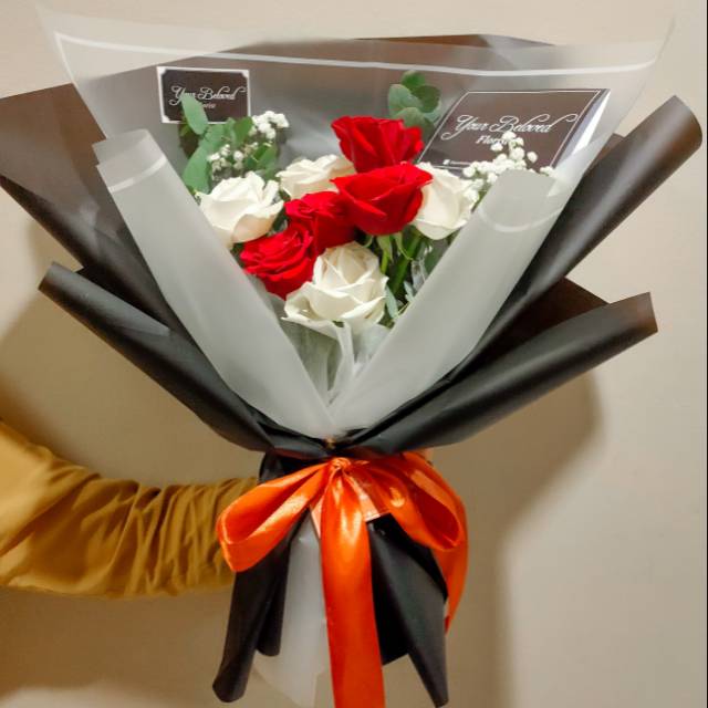 Jual Buket Bunga Mawar Bisa untuk Hadiah Wisuda Sidang Ultah Pacar dan ...