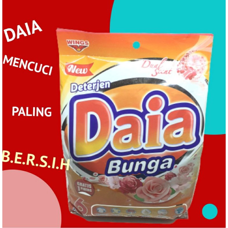 Jual Daia Sabun Cuci Putih Detergent+Softener 850g | Shopee Indonesia