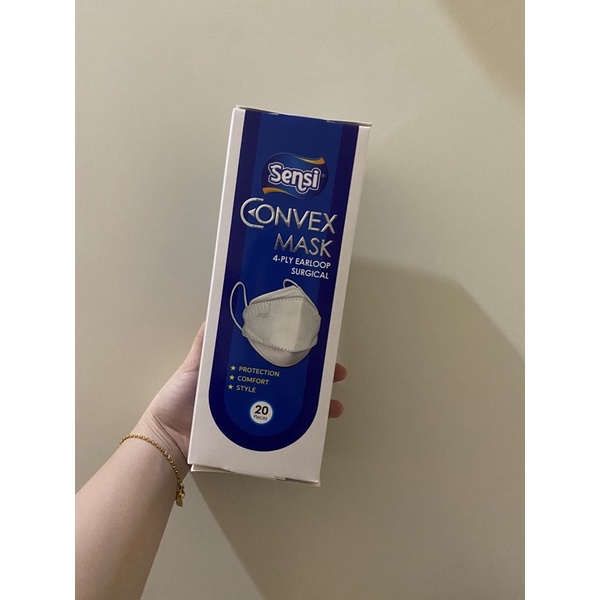 Jual sensi convex mask putih (TERMURAH) | Shopee Indonesia