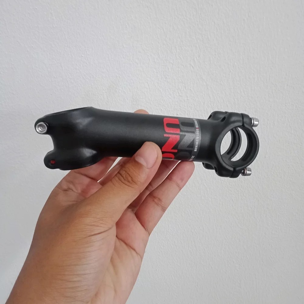 Jual Stem Ultralight Merk UNO 120mm 110mm 12cm 11cm Angle 17 Derajat ...