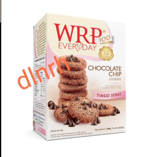 Jual WRP Cookies Chocolate (12 x 20G) Cookies Cemilan Snack Biskuit ...