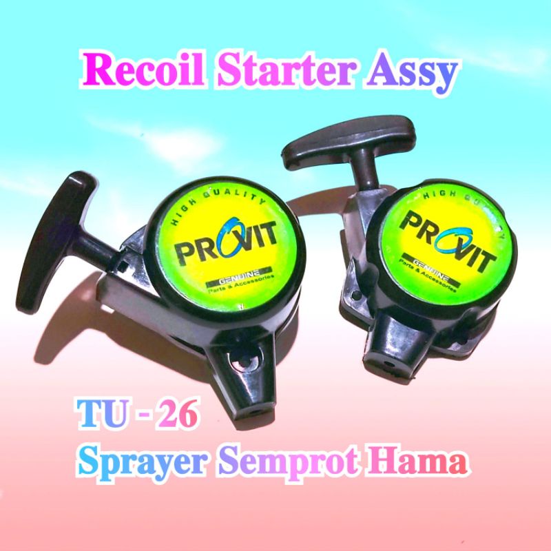 Jual Recoil starter TU26 kap engkol selah tarikan stater mesin semprot hama 3wz4 767 777 2 tak ...