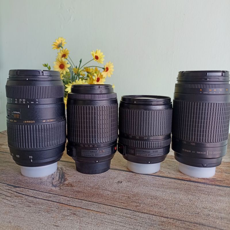 Jual Lensa Nikon 18-105 Kit dan Lensa Tele Nikon Normal Siap Pakai ...