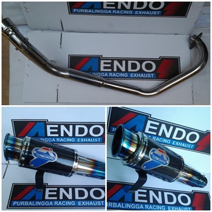 Jual Knalpot Termignoni Blue Fire untuk motor Yamaha Jupiter MX 125/135 ...