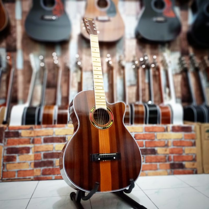 Jual Gitar Akustik Yamaha Fg225 Custom (Bonus Senar 1set & Pik ...