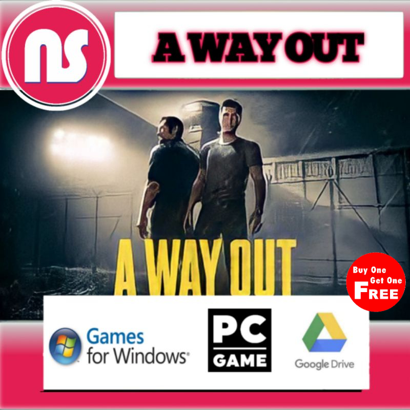 Jual A WAY OUT + ( BONUS 1 GAME ) PC GAME - GAME PC | Shopee Indonesia