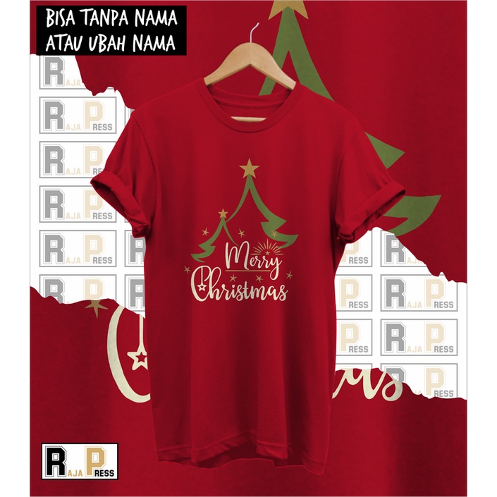Jual KAOS BAJU NATAL POHON TREE NATAL MERRY CHRISTMAS MURAH | Shopee ...