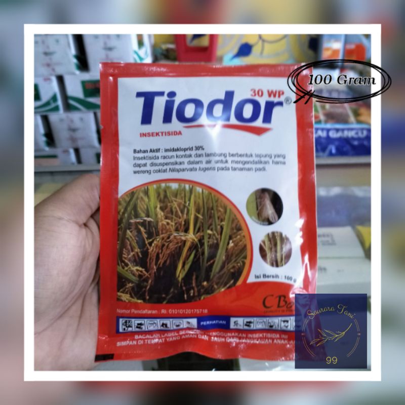 Jual Insektisida Tiodor 30WP 100Gram Mengendalikan Hama Wereng | Shopee ...