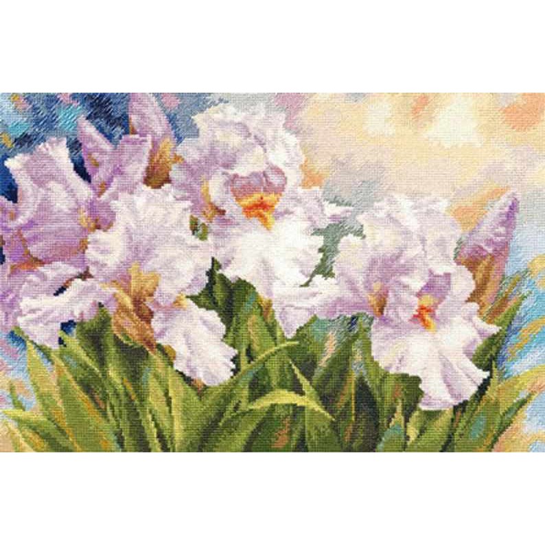 Jual Paket Kristik Original / Asli Alisa 2-36 White Irises | Shopee ...