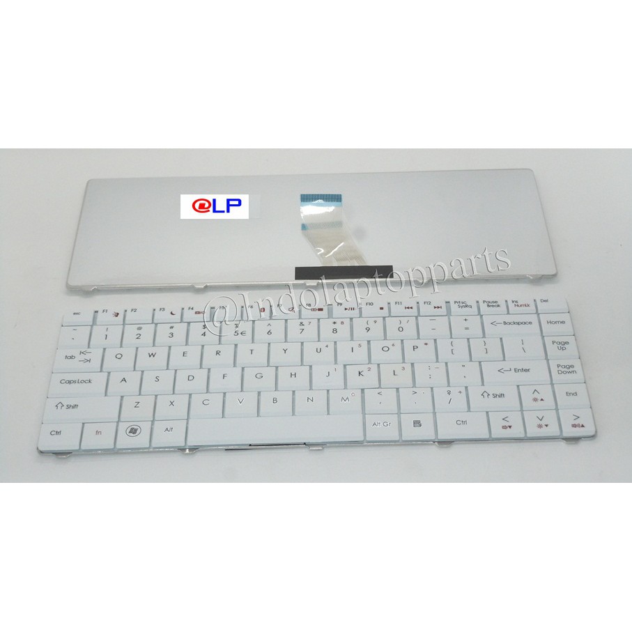 Jual Keyboard Acer Emachines D725 D525 E725 Aspire 4732 4732Z White ...