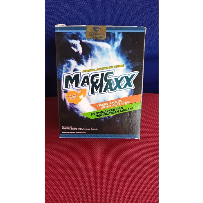Jual Terbaru Murah! MAGIC MAXX Original (1 BOX TISU isi 8 sachet) Tisu MAGIC (TAHAN LAMA ...