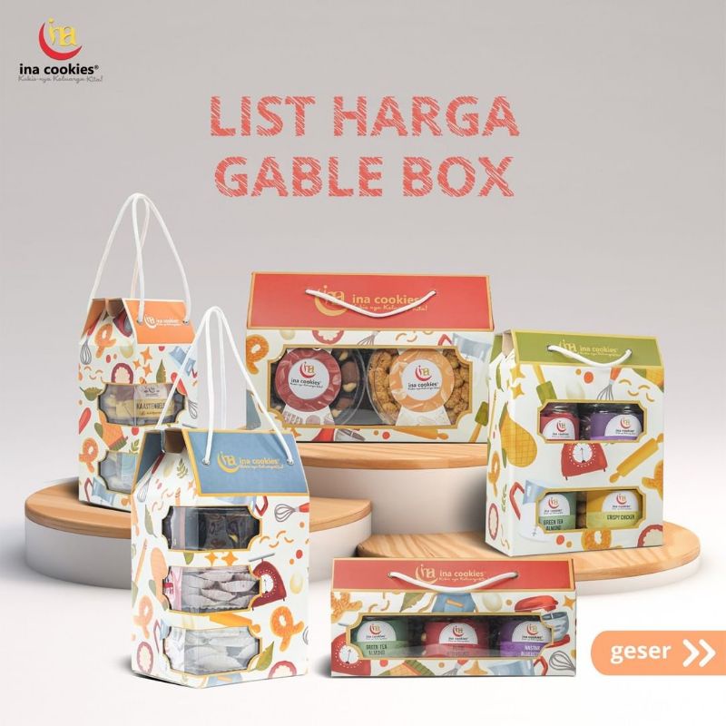 Jual HAMPERS Ina cookies LEBARAN/Gable box ina cookies /Hampers ina ...