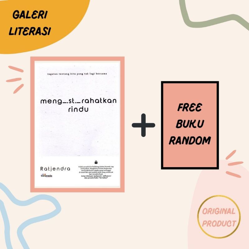 Jual Mengistirahatkan Rindu (Free Buku Random) | Shopee Indonesia
