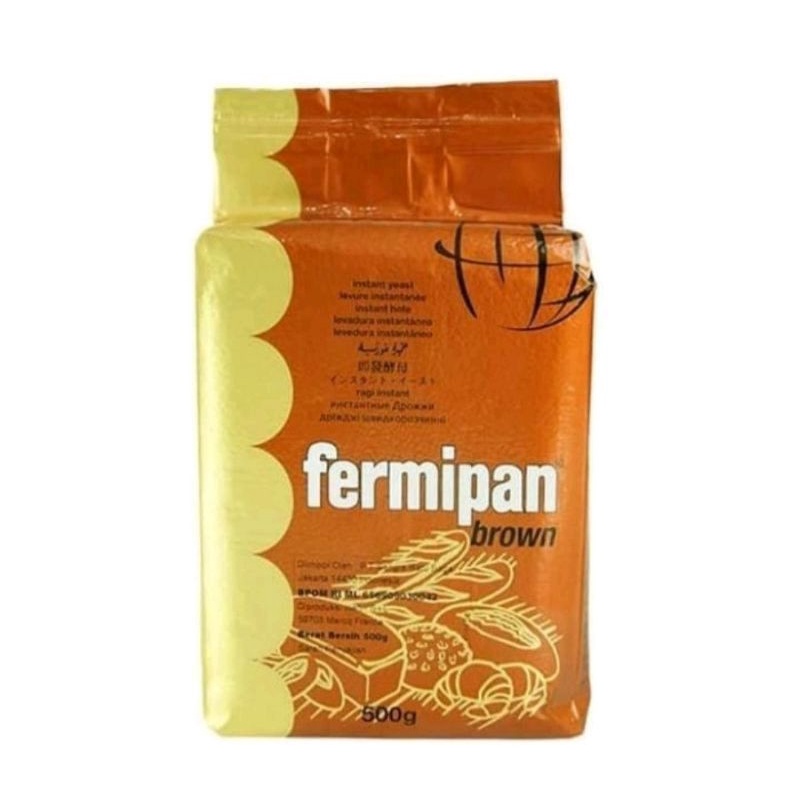 Jual Abigailcorner - Fermipan | Fermipan Brown / Ragi Instant 500 gr ...