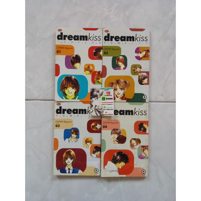 Jual Komik: Dream Kiss - Ohya Kazumi (4 buku) | Shopee Indonesia
