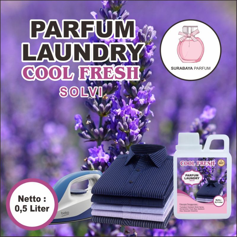 Jual Parfum Laundry merk Cool Fresh dengan wangi SOLVI | Shopee Indonesia