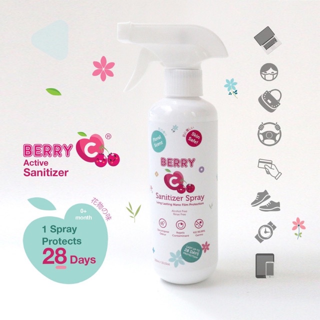 Jual Berry C Active Sanitizer 300ml | Shopee Indonesia