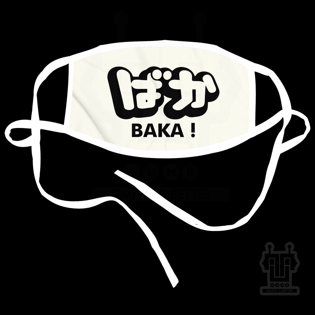Jual Masker Mulut Emoticon Lucu Mask Cosplay Mask Kawaii Anime Hiragana ...