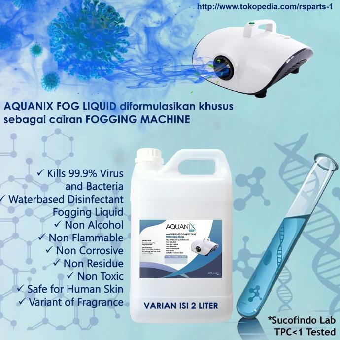 Jual Cairan Khusus Fogging Machine Disinfectant Liquid 2 Liter | Shopee ...