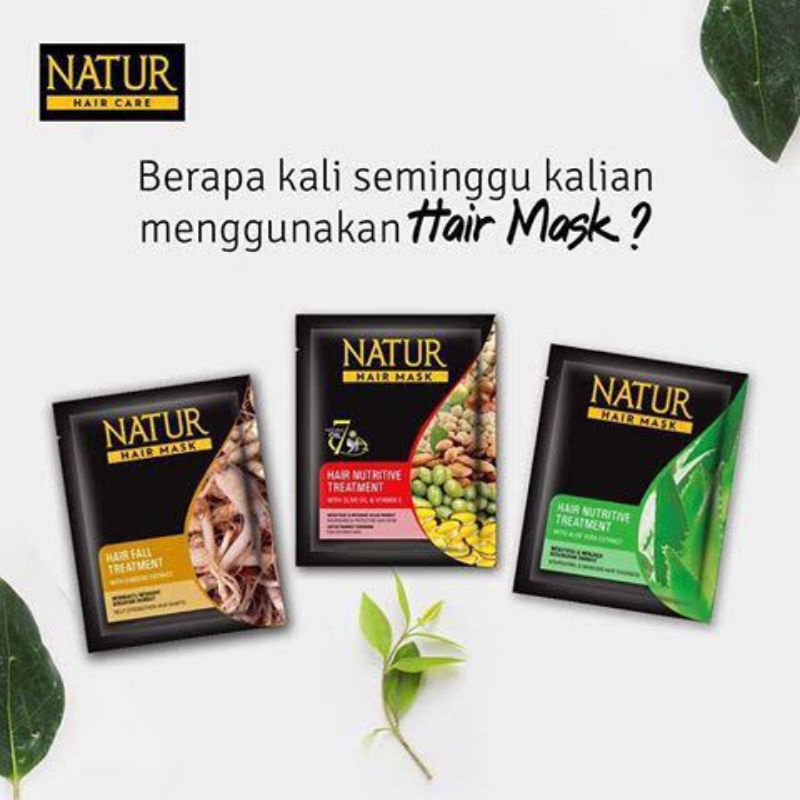 Jual Natur Hair Mask Sachet | Shopee Indonesia