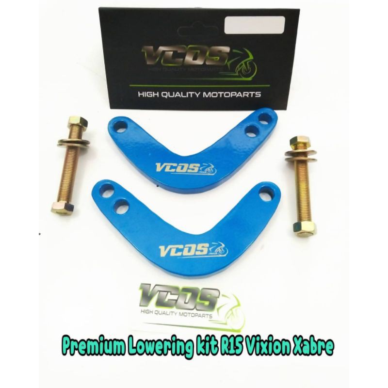 Jual PREMIUM lowering kit tebal VCOS Original R15 Mt15 Vixion XSR Xabre ...