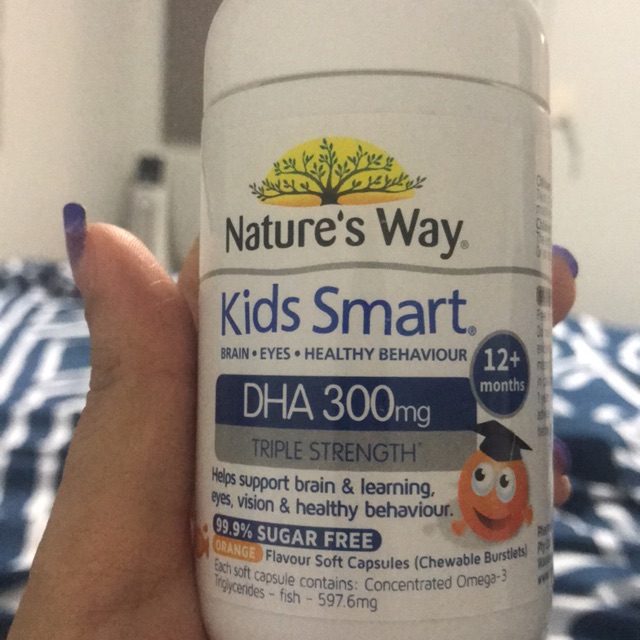 Jual Nature’s way kids smart DHA 300mg triple strength - 50 soft ...