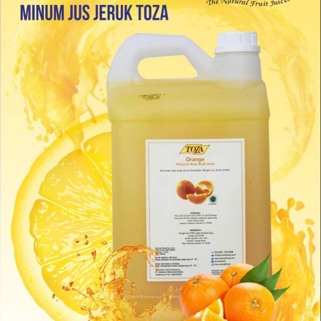 Jual Jus Toza Rasa Jeruk 5 Liter | Shopee Indonesia