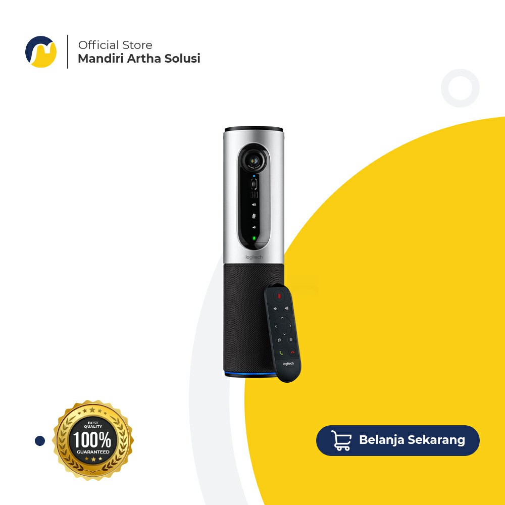Jual Logitech Connect-ConferenceCam portabel dengan speakerphone ...