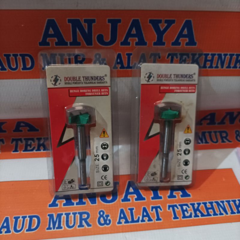 Jual Double Thunders Mata Bor Kayu 25mm | Shopee Indonesia