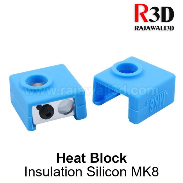 Jual Heat Block HeatBlock Insulation Silicon MK8 | Shopee Indonesia