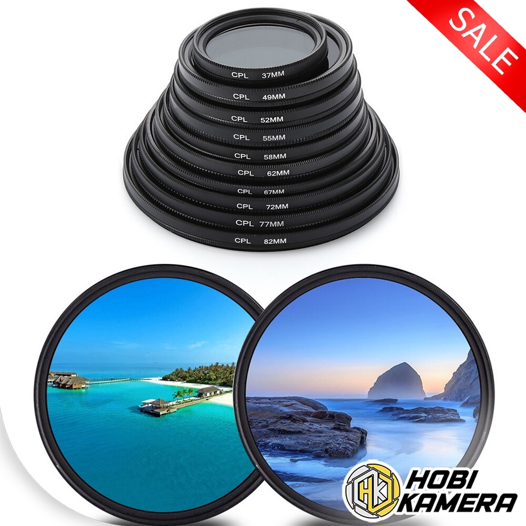 Jual Filter CPL tersedia Berbagai macam ukuran 40,5mm sampai 82mm ...