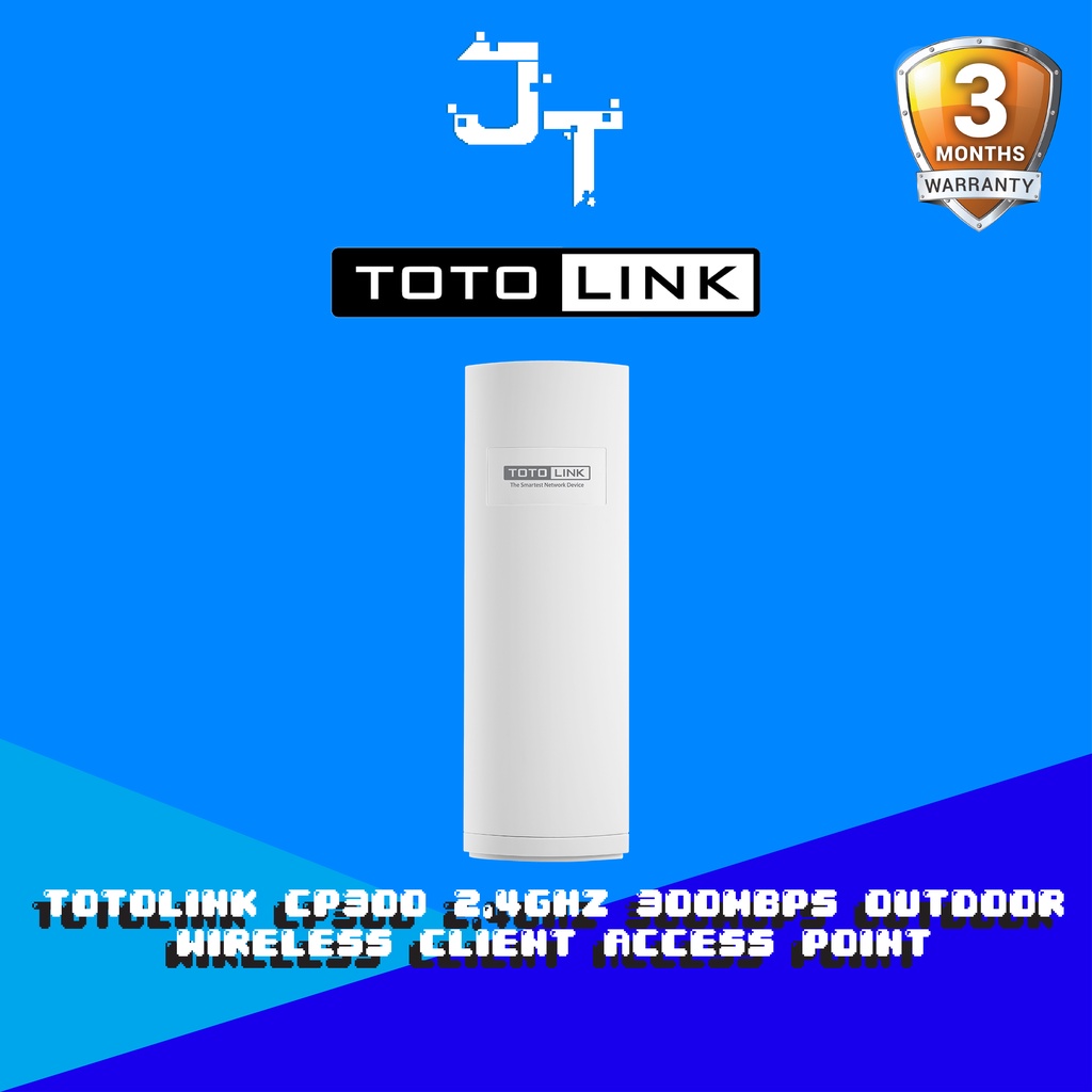 Jual Totolink CP300 300Mbps 2.4Ghz Wireless Outdoor CPE Access Point Client | Shopee Indonesia