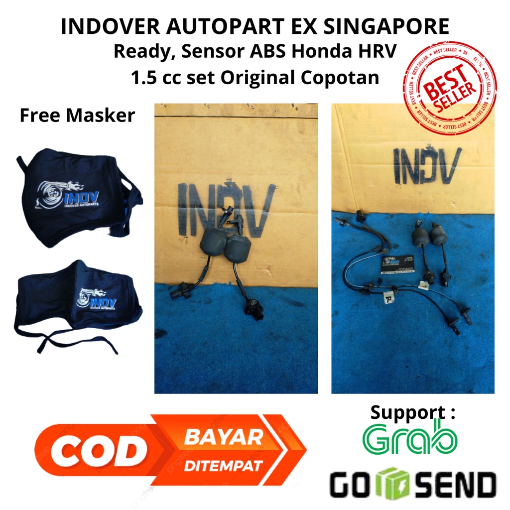 Jual Sensor ABS Sensor Pengereman Modul ABS Honda HRV 1.5 cc set (Depan ...
