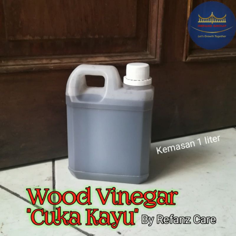 Jual Cuka Kayu kemasan 1 liter | wood vinegar asli | Shopee Indonesia