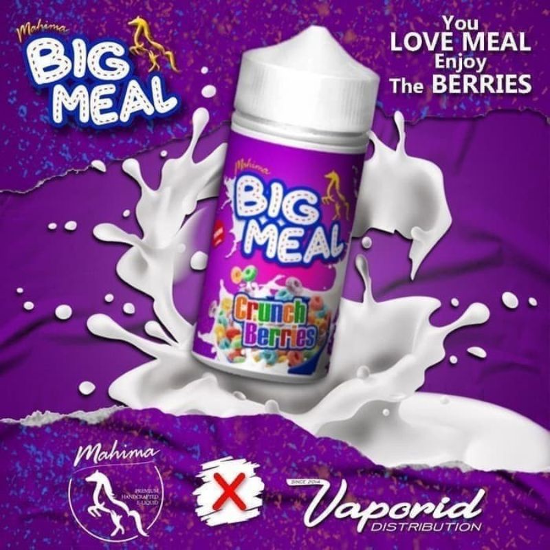 Jual BIG MEAL CRUNCH BERRIES LIQUID VAPE PREMIUM 100ML AUTHENTIC BY ...