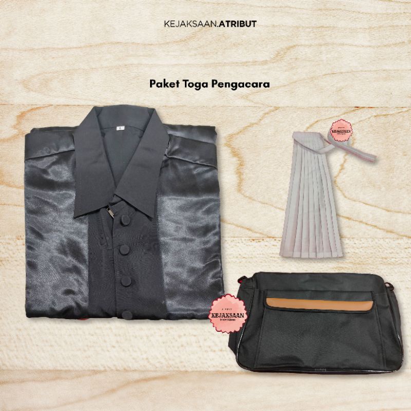 Jual Paket Toga Dasi dan Tas Jaksa dan Pengacara | Shopee Indonesia