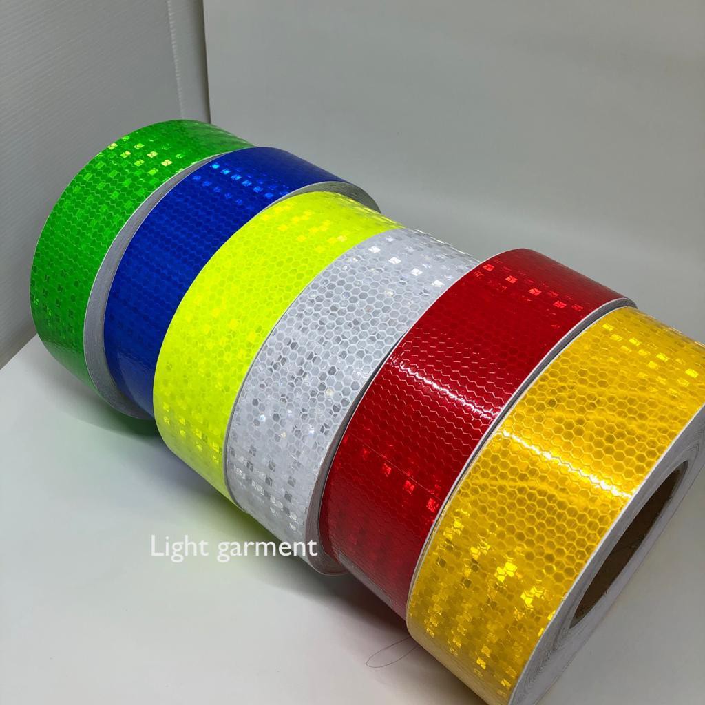 Jual Stiker Reflektor KIR DISHUB Truk Engkel 1 roll 50 Meter / Skotlet ...